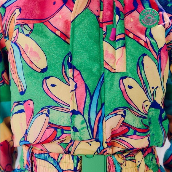 FARM Rio | Jackets & Coats | Farm Rio Banana Ski Jumpsuit | Poshmark